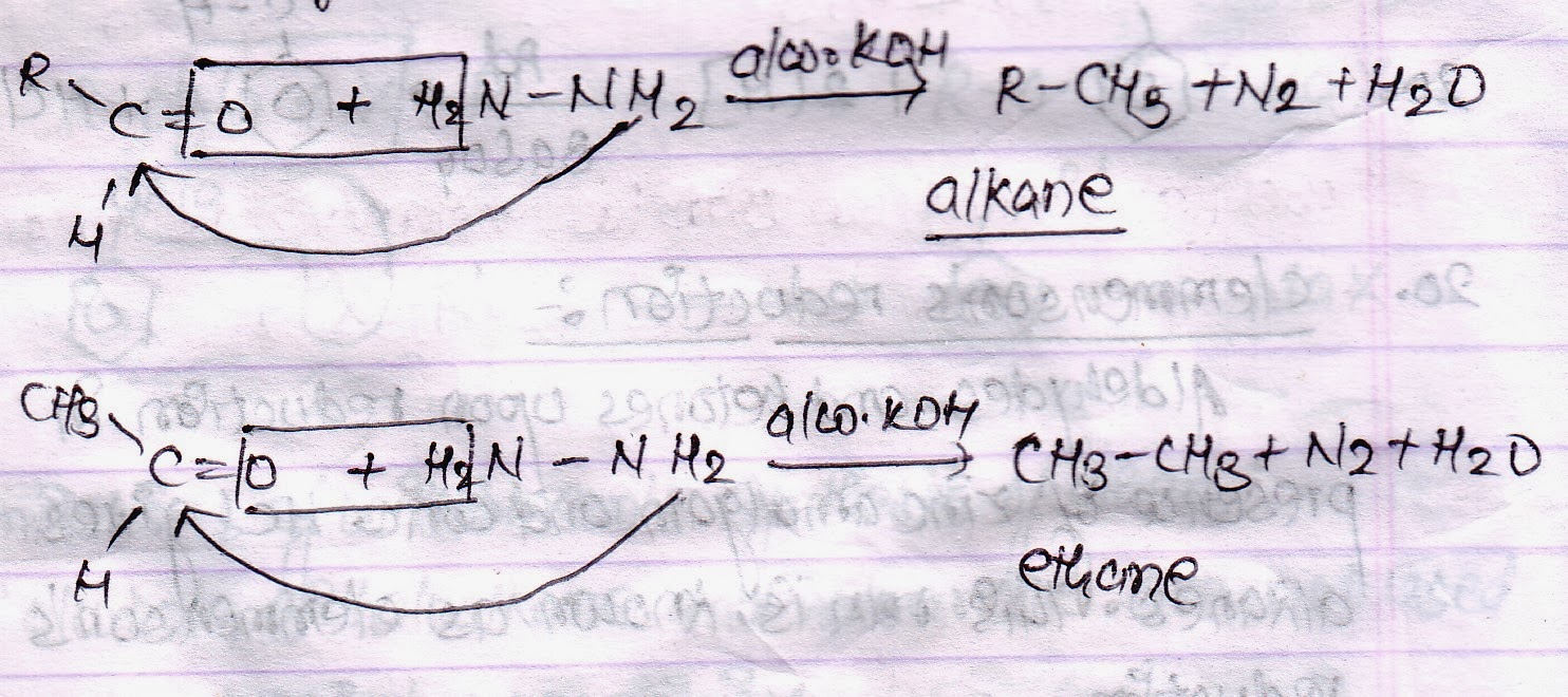 Wolf – kishner reduction