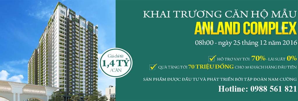 Bán Chung cư Anland Complex - Nam Cường - Dương Nội: Vị trí Anland ...