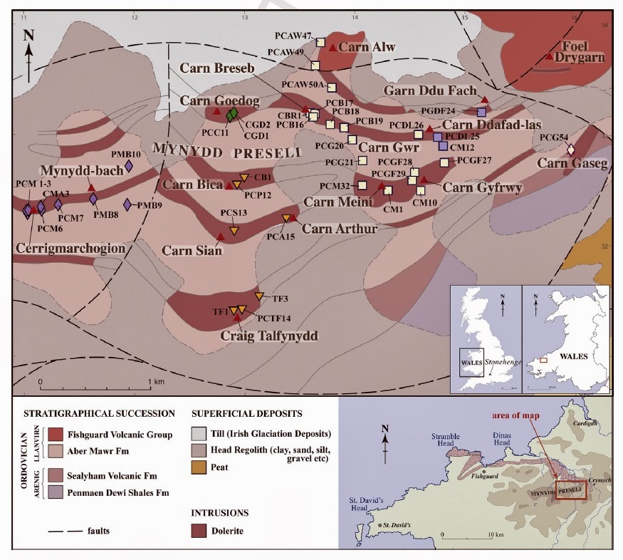 Stonehenge and the Ice Age: Carn Goedog and Stonehenge: the new work