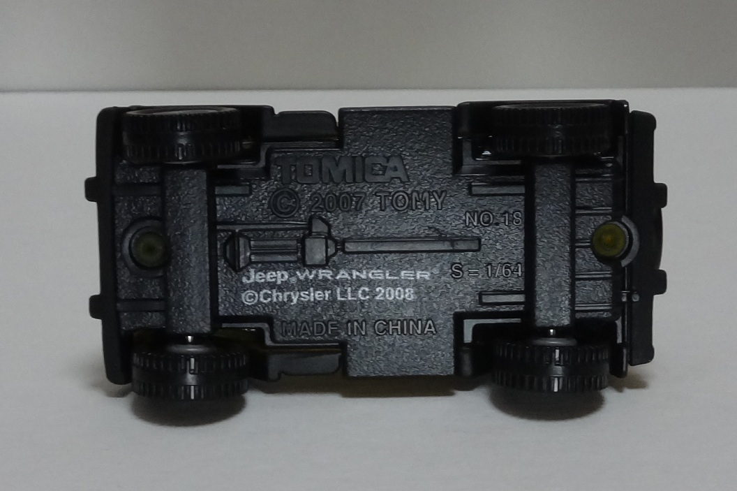 Thomas's Area: Takara Tomica No.18 Jeep Wrangler