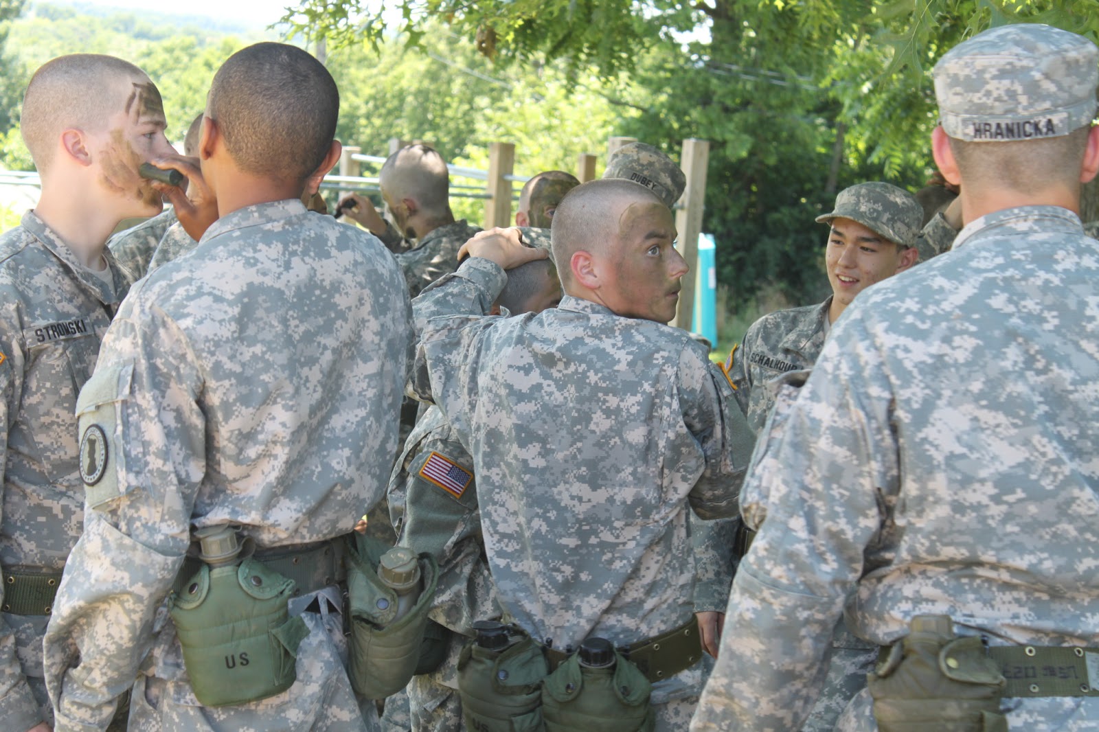 U.S. Army Cadet Corps: Cammo, Relays and Mud