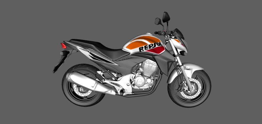 CB 300 Repsol + Edição Limitada ~ Porto's 3D