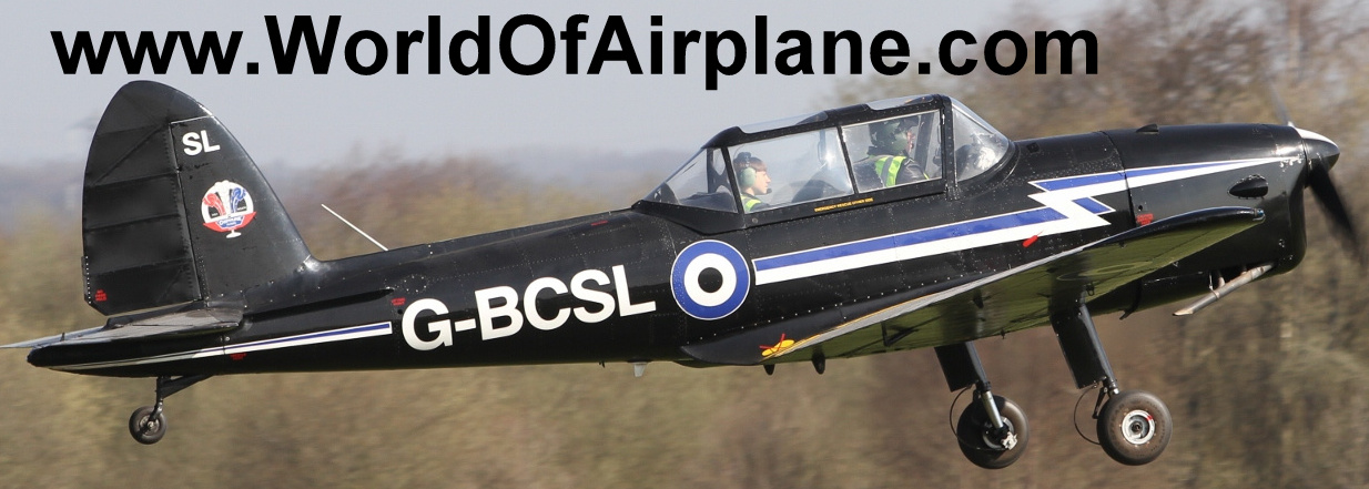 World Of Airplane : de Havilland Canada DHC-1 Chipmunk is a Tandem, Two ...