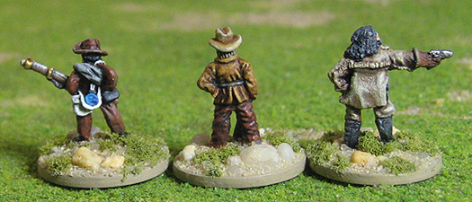 Fjodin's 15mm World: Some of 15mm Wild West repaints