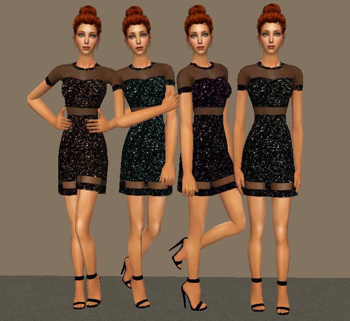 Your Style Sims: Flowers or Glitter? Dresses for The sims 2