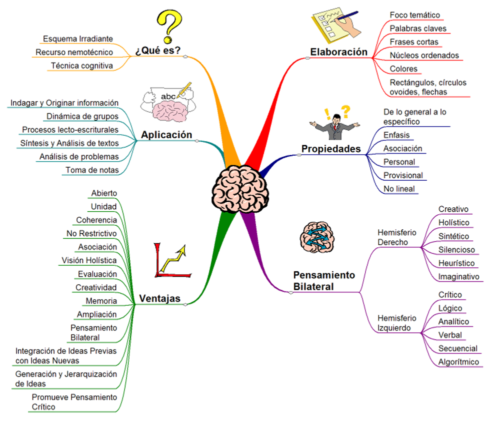 Biología grado octavo : EJEMPLO DE MAPA MENTAL