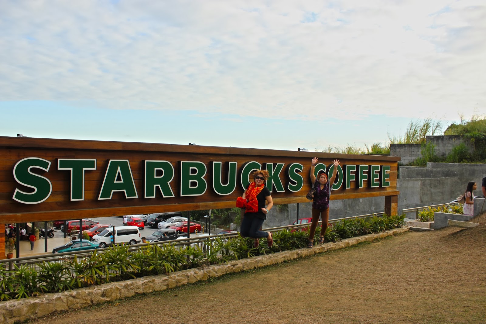 Silly Giggles: Starbucks Downhill