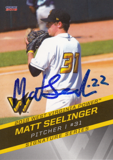 Daily Autograph: Matt Seelinger