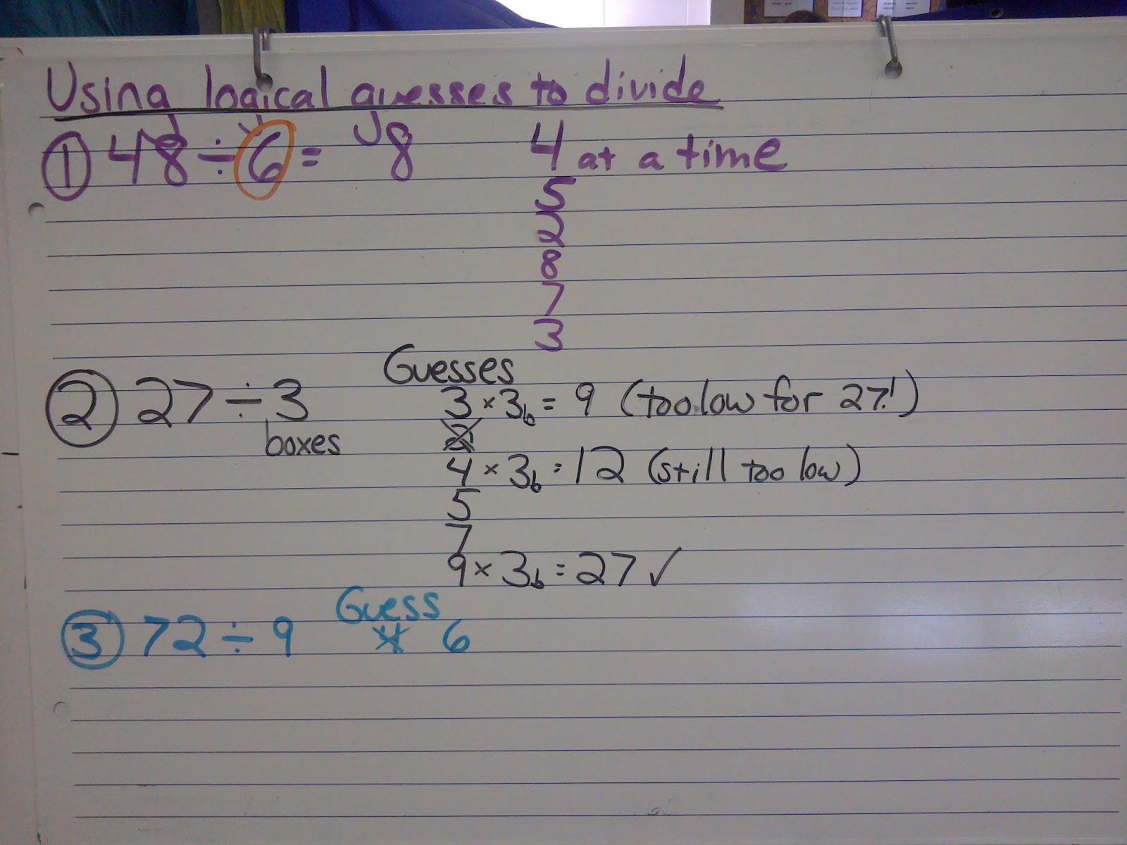 Shut the Door and Teach: Teaching Long Division with Base Ten Blocks