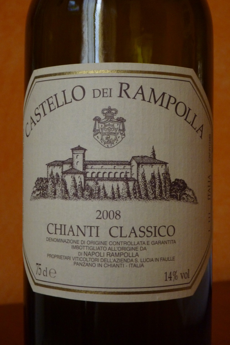 Profumi di Vino: Chianti Classico DOCG, Castello dei Rampolla 2008