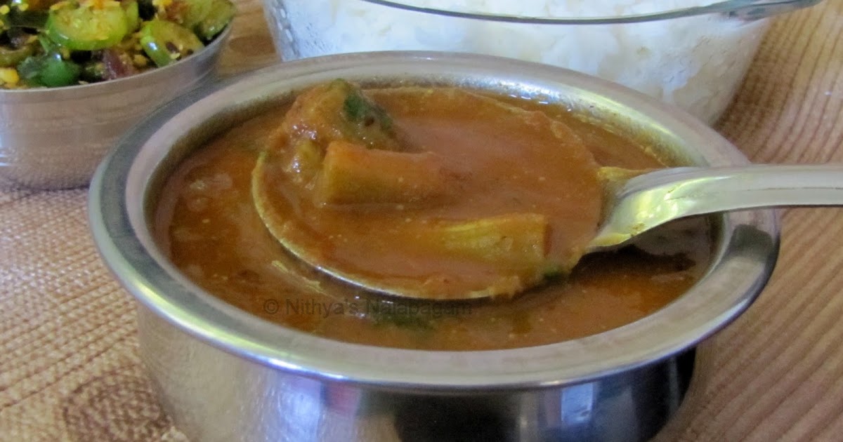Murungakkai Puli Kuzhambu | Drumstick Tamarind Gravy |Nithya's Nalabagam