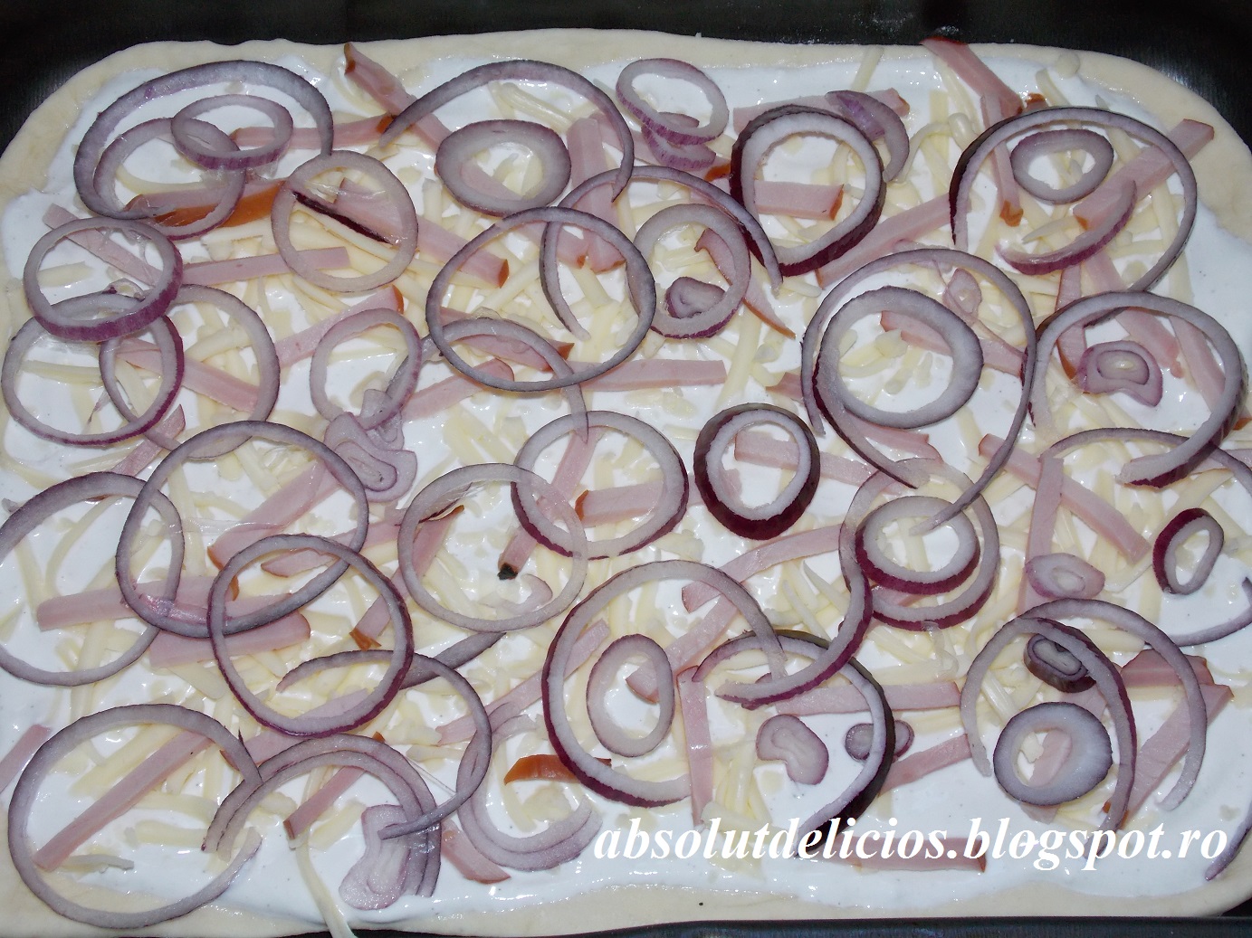 Absolut Delicios: TARTE FLAMBĖE (FLAMMEKUECHE, FLAMMKUCHE, FLAMMKUCHEN)