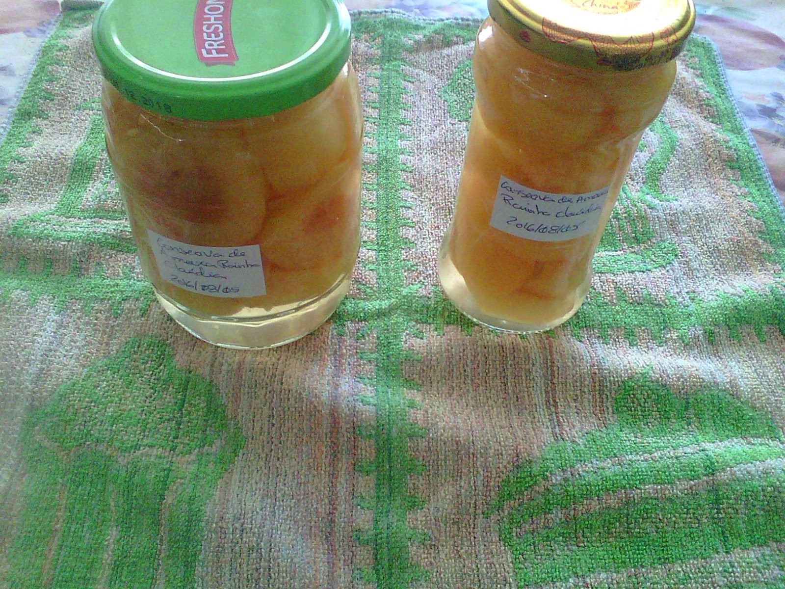 Devaneios Culinários da Tiazinha: Conserva de Pêra e Ameixa Rainha Claúdia