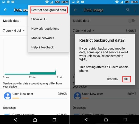 Tips Menghemat Kuota Data Internet di Android 99% Ampuh - Menit info