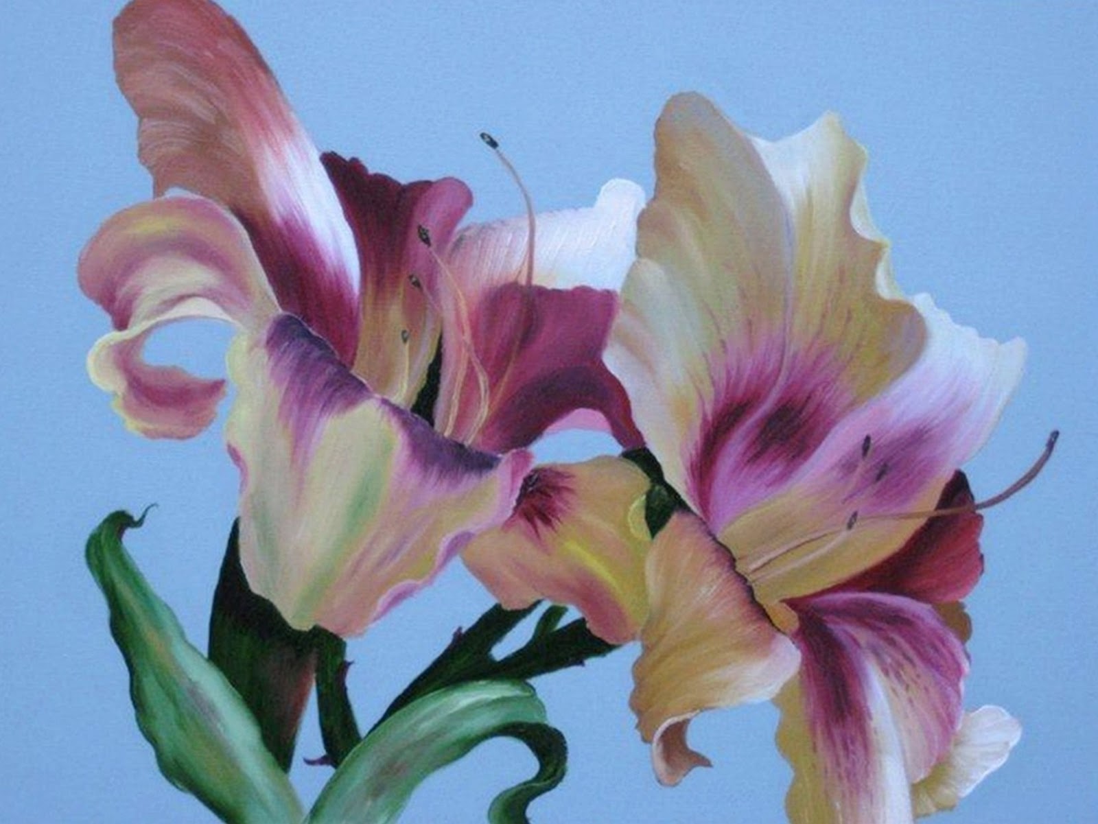 Historia y evolución de la pintura artística : Pinturas de Flores, Gary ...