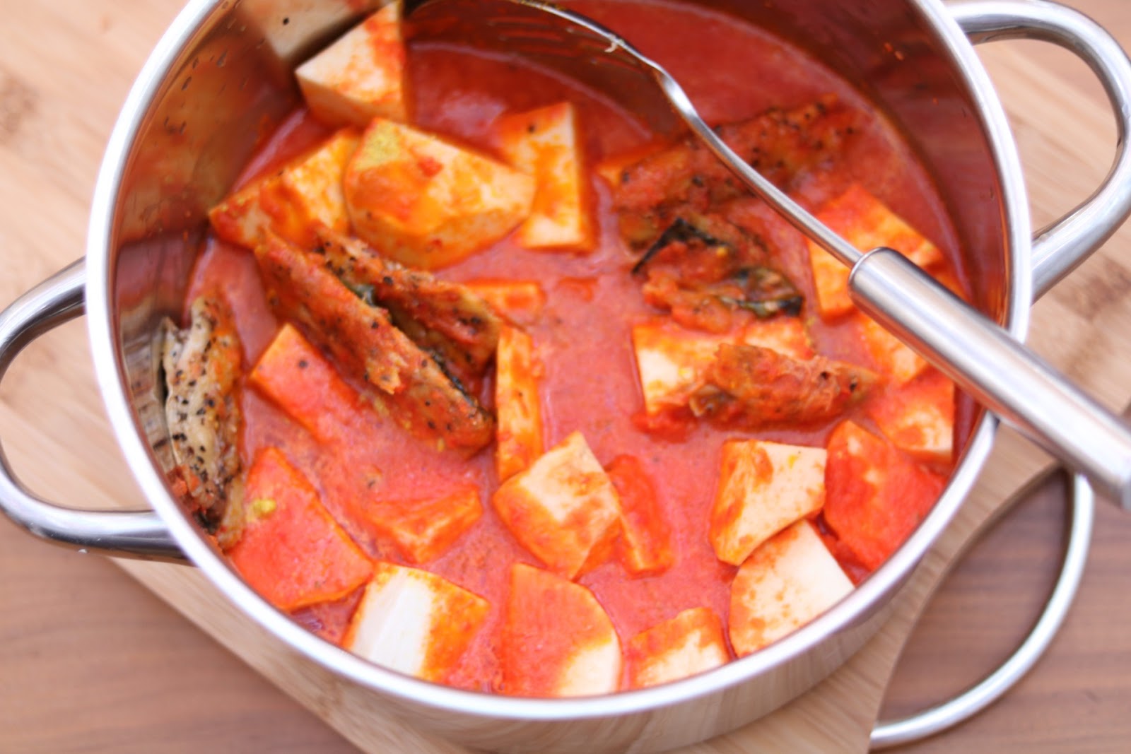 Simple Yam Pottage - Foodace