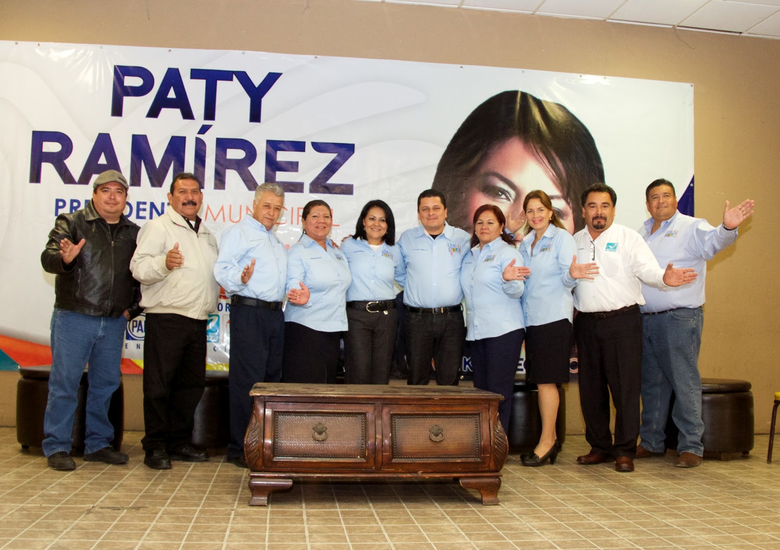 ARRASANDO LA NOTICIA: Inició Paty Ramírez la ruta que la lleve a ...