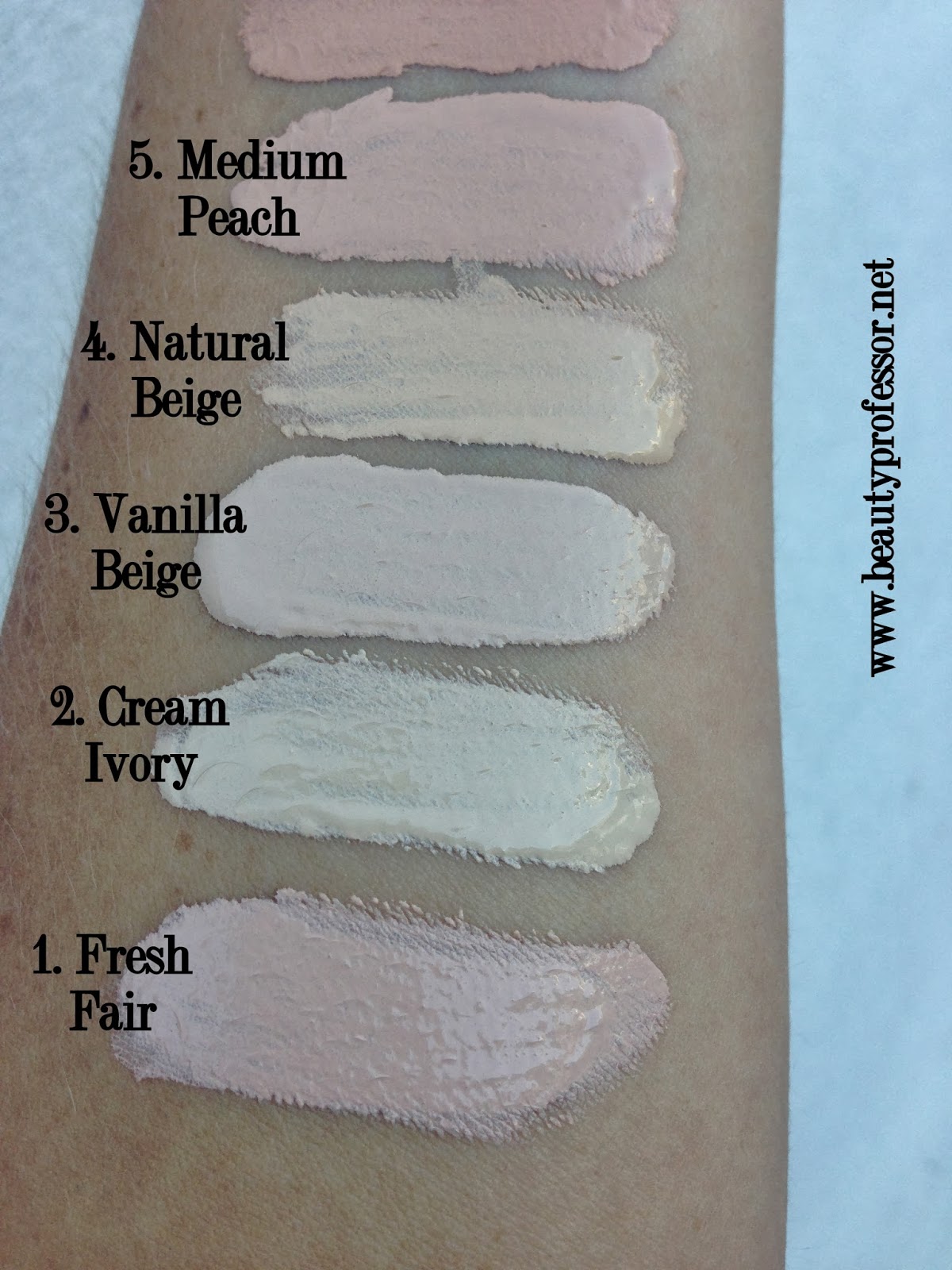 By Terry Densiliss Foundation...Swatches of Every Shade! | Beauty ...