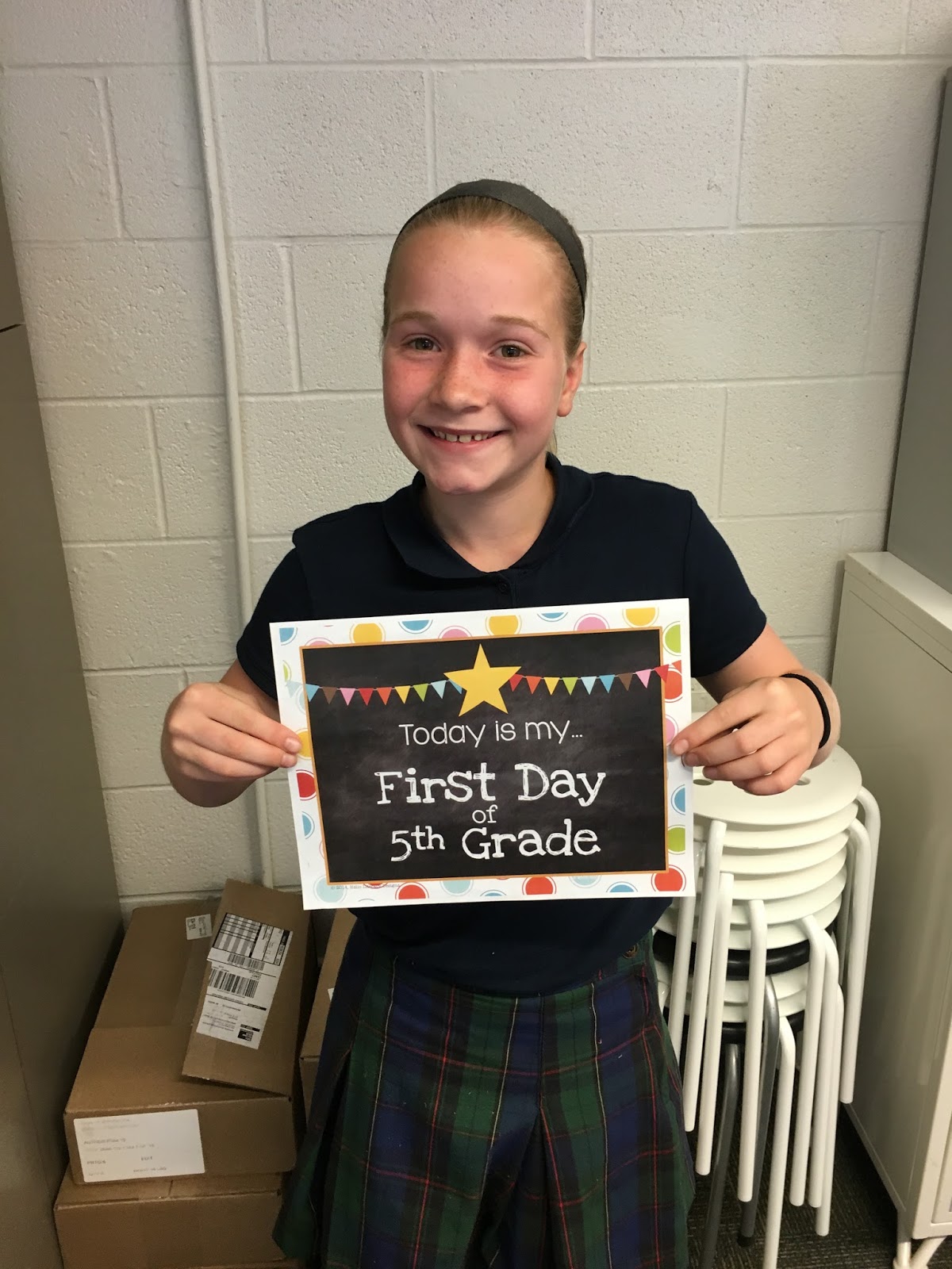 Mrs. Florey's Class Blog: First Day of 5th Grade!