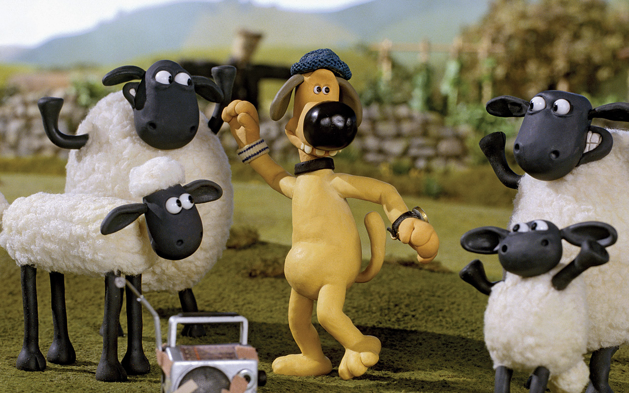 Shaun The Sheep Cartoon TV Widescreen