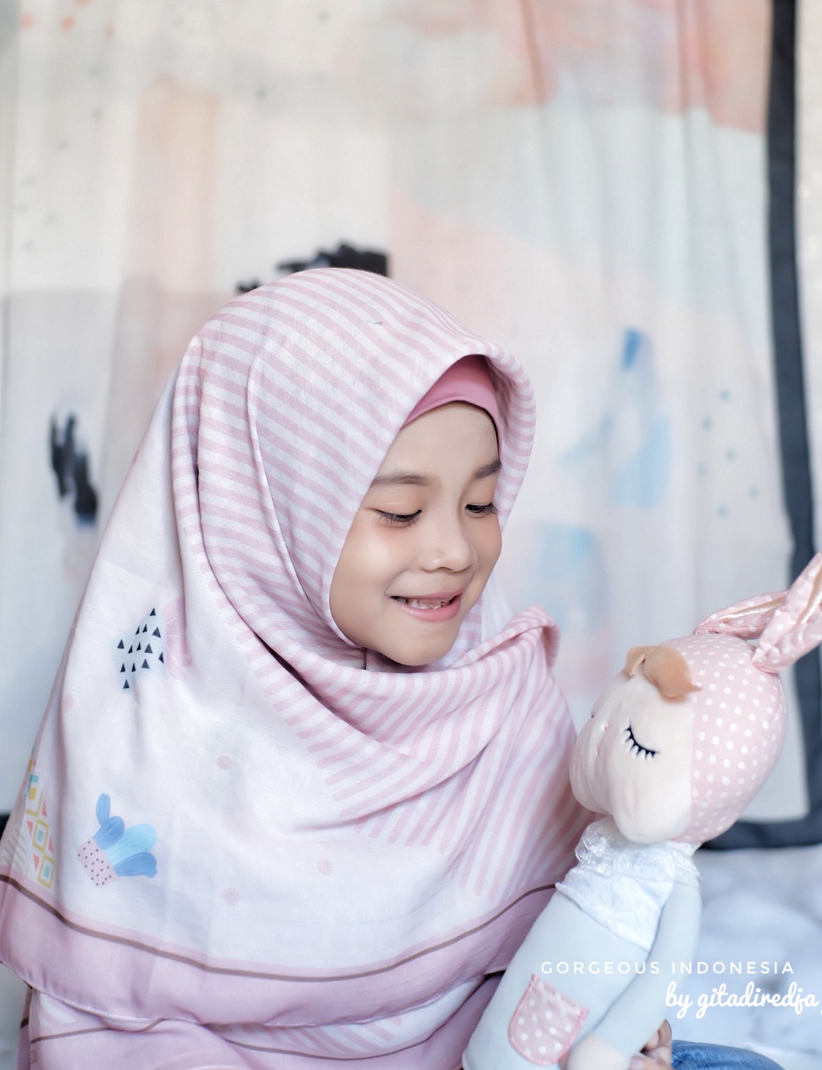 GORGEOUS INDONESIA; Hijab Printing, Voal Printing, Kerudung Printing