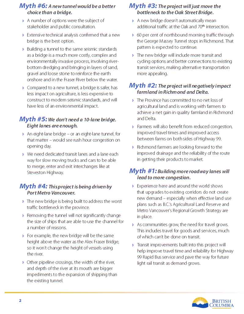 Blog Borg Collective: 'Debunking George Massey Tunnel Replacement with ...