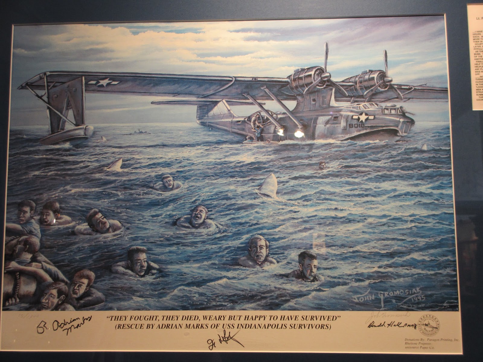 Little Warriors: Model of USS Indianapolis