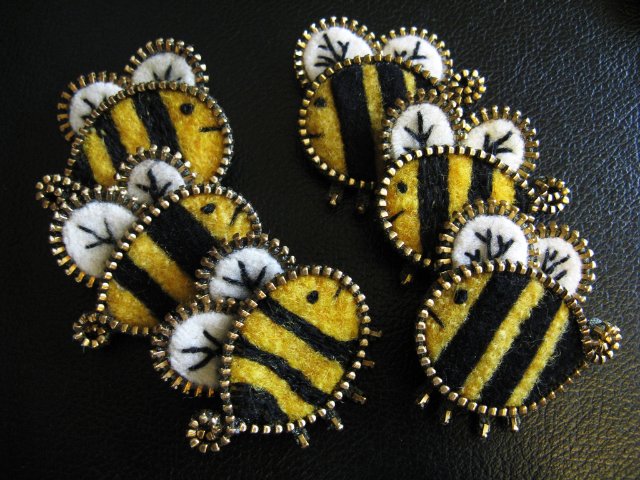 Felt/ And other Zipper Crafts Zipper crafts