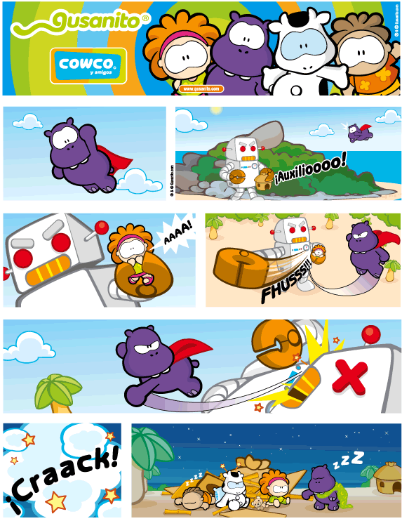 Tiras comicas cortas para niños - Imagui
