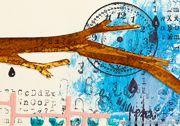 Layers of ink: Dance in the rain tutorial