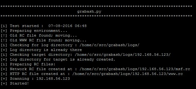 code16: Small script for Metasploit in Kali