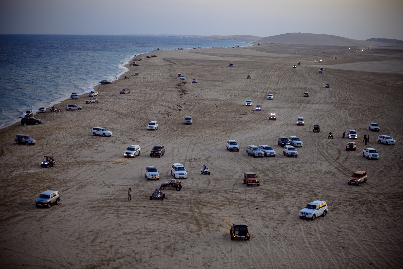 Arjunpuri in Qatar: Mesaieed Beach in Qatar