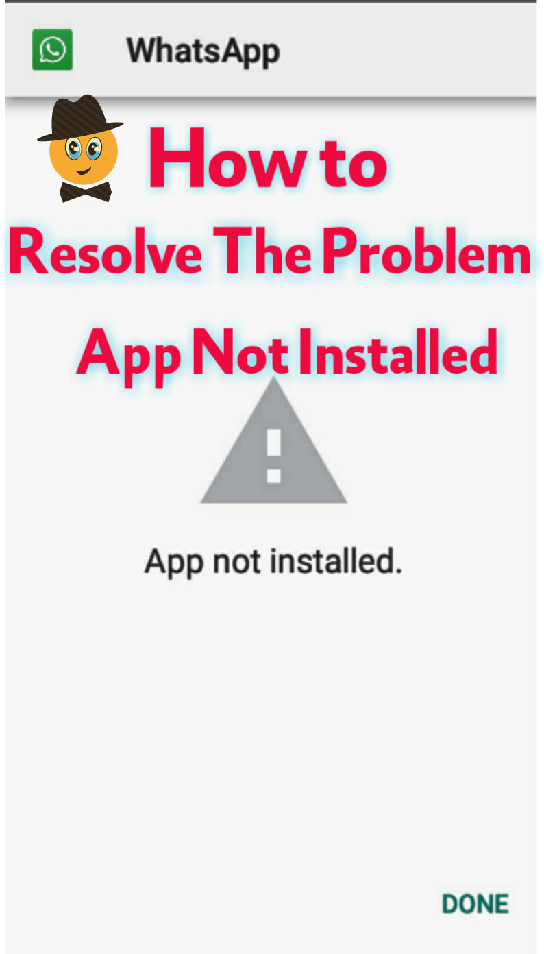 How To Resolve The Problem Application Not Installed