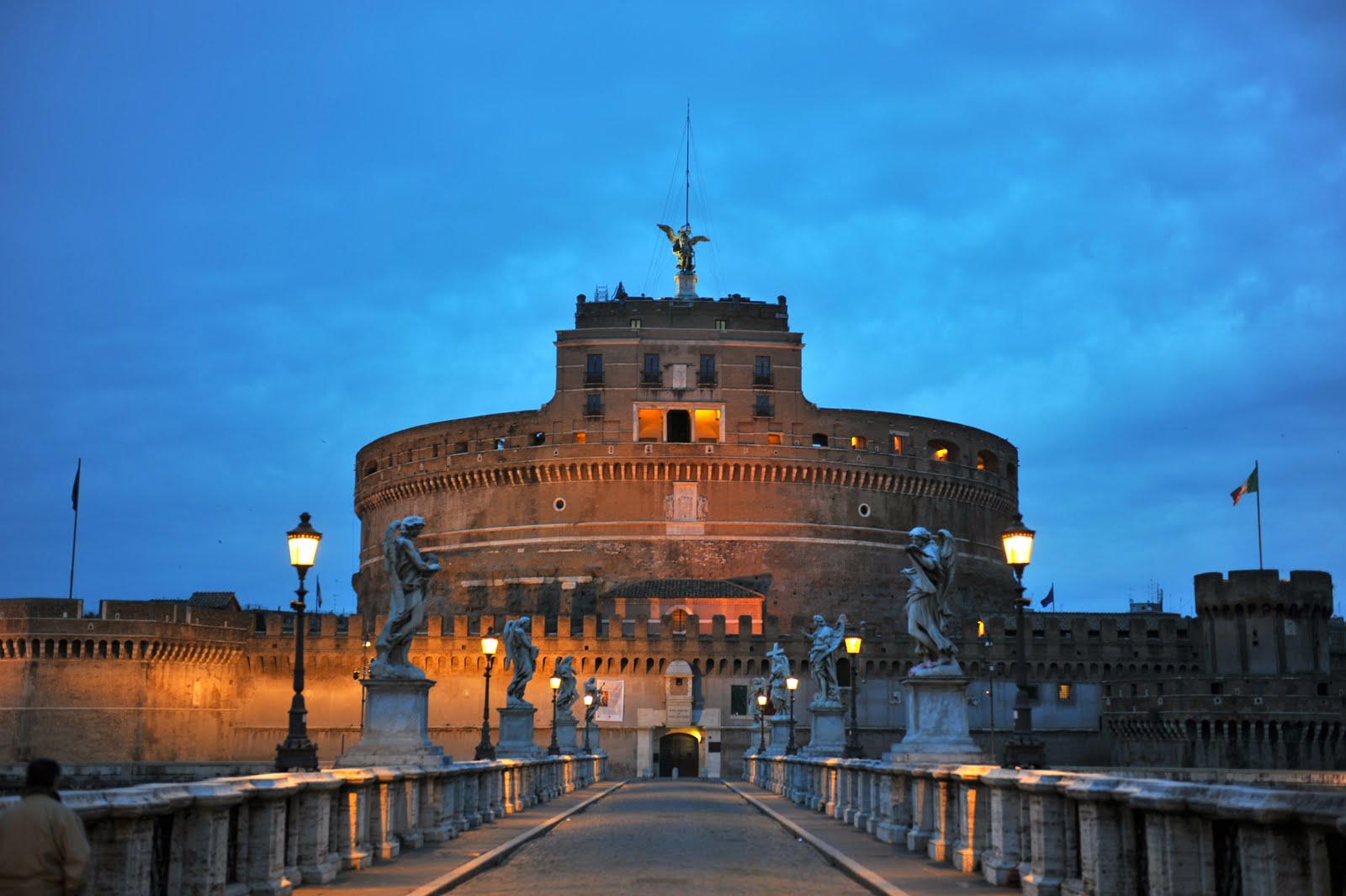 Merlin and Rebecca: Castle Hunting: Castel Sant'Angelo