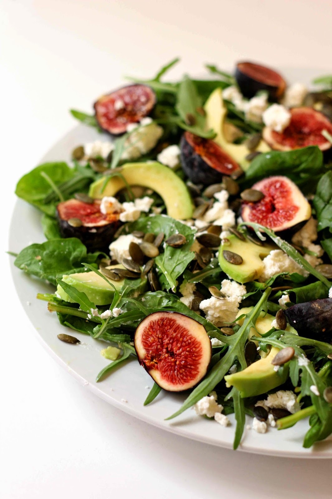 UndomestiKATEd: Fig and Danish feta salad