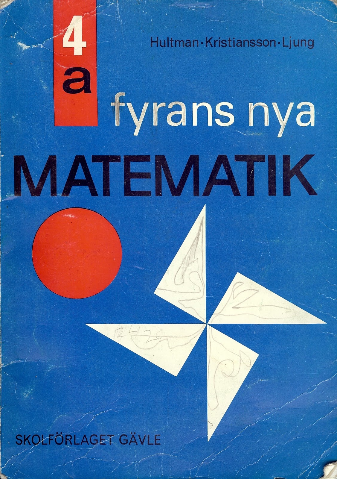 Nostalgorama: Matteboken Fyrans nya matematik utgiven 1970