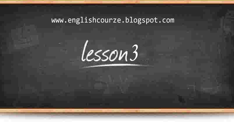 LEARN ENGLISH | Lesson 3