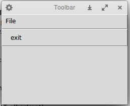 Cara membuat toolbar di tkinter ~ Belajar Python