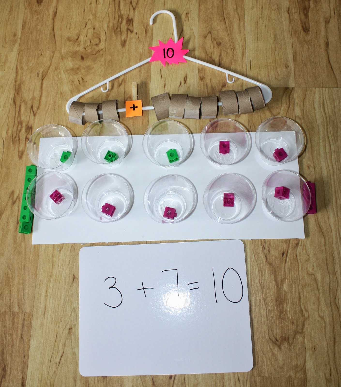 Differentiation Station Creations: Tools for Decomposing 10!