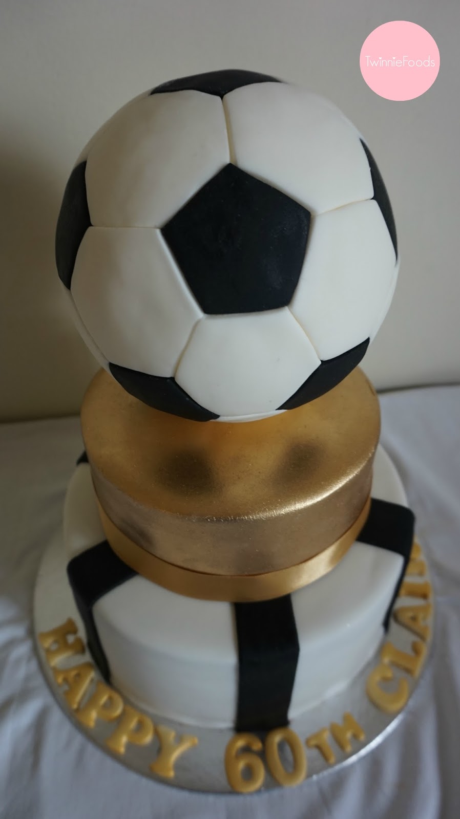 Soccer Ball Topper Tutorial - TwinnieFoods