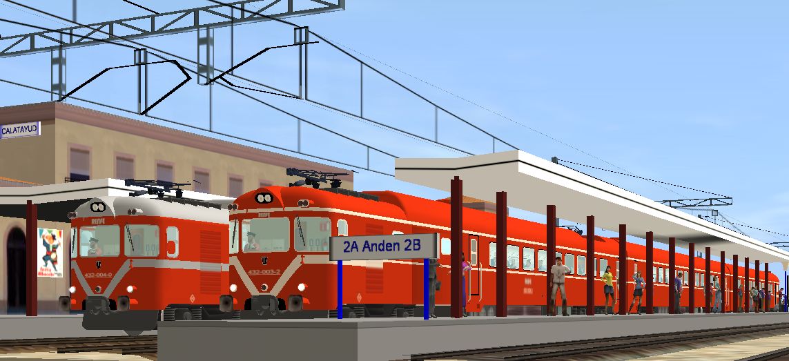 Trainz: AUTOMOTOR ELÉCTRICO SERIE 432 RENFE