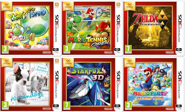 Coleção Nintendo Selects chega ao 3DS - Nintendo Blast