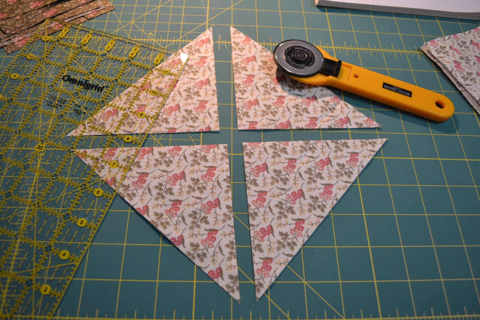 Double Four Patch Table Runner Tutorial