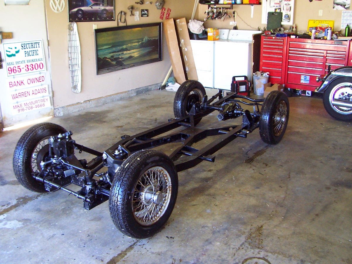 Eric's Garage: TR3A differential and rear suspension