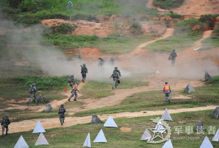 Asian Defence News: The assault of a 9-men PLA infantry squad - PLA tactics