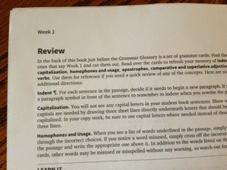 Homeschool Review: Fix It! Grammar - A TOS Homeschool Crew Review