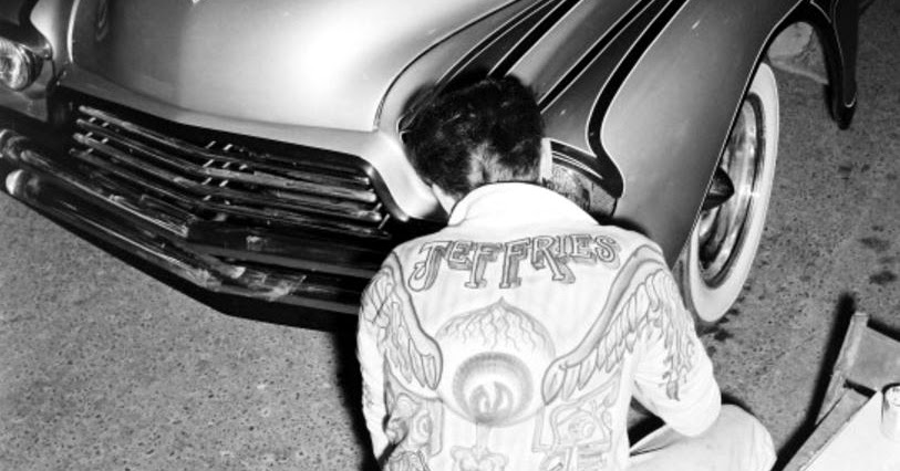 Just A Car Guy: Dean Jeffries with a flying eyeball shirt... try and ...