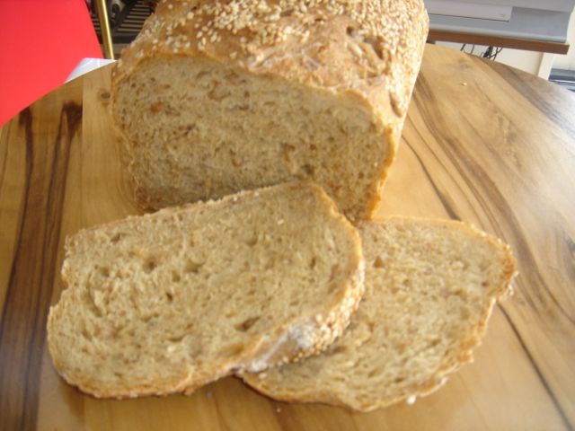 Chook woman: Miso and Light Rye Bread