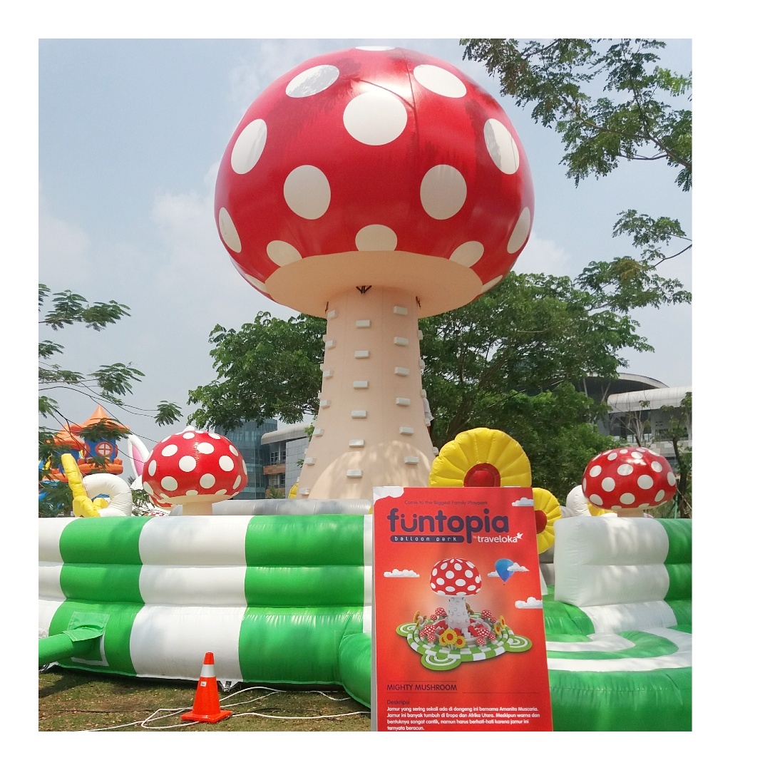Bermain dan Melompat Bersama 8 Balon Raksasa Di Funtopia - Curhat Larasati