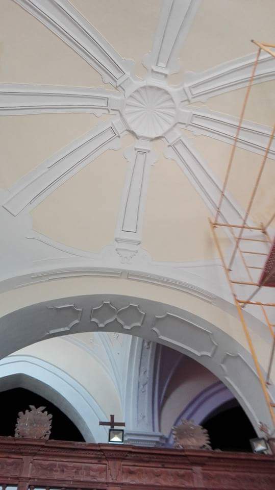 EL RINCON DE MADRIGAL: Obras de reparación de la bóveda de San Nicolás ...